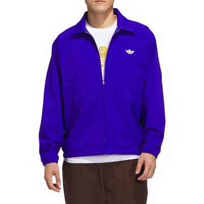 Adidas Originals Adidas X Mark Gonzales Shmoofoil Jacket In Blue | ModeSens