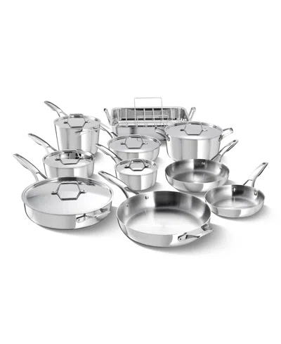Calphalon Premier Stainless Steel 16-piece Cookware Set In Silver ...