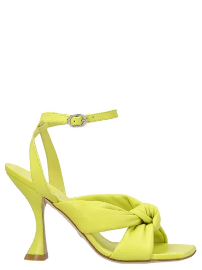 Stuart Weitzman Playa Sandals Green In Animal Print | ModeSens