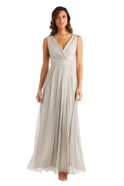 R & M Richards 7068 Long Mother Of The Bride Dress In Blue | ModeSens