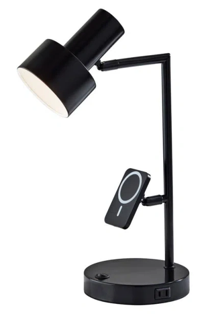 Adesso Lighting Rowe Supercharger Led Desk Lamp In Black | ModeSens