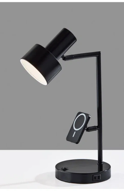 Adesso Lighting Rowe Supercharger Led Desk Lamp In Black | ModeSens