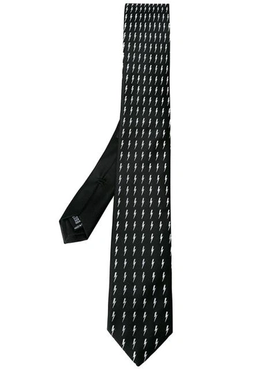 Neil Barrett Lightning Bolt Tie | ModeSens