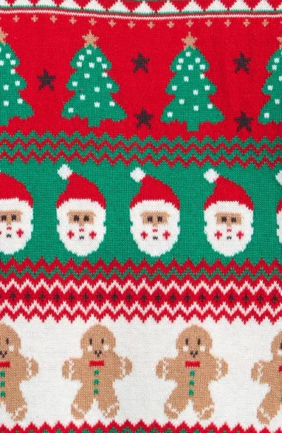 Rock Your Kid Kids' Christmas Fair Isle Cotton Crewneck Sweater In ...