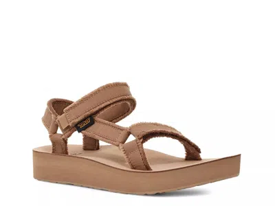 Teva Tan Original Universal Slim Sandals In Brown | ModeSens