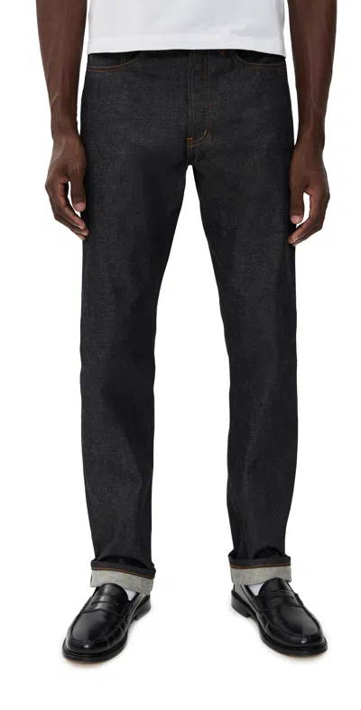 Naked And Famous True Guy Dia De Los Muertos Selvedge Jeans Indigo In ...