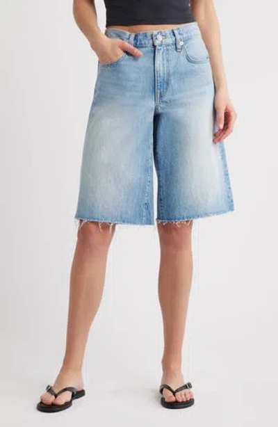 Slvrlake Mica Cutoff Denim Shorts In Blue | ModeSens