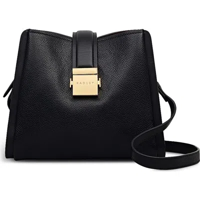 Radley London Radley Sloane Mews Leather Crossbody Bag In Black | ModeSens