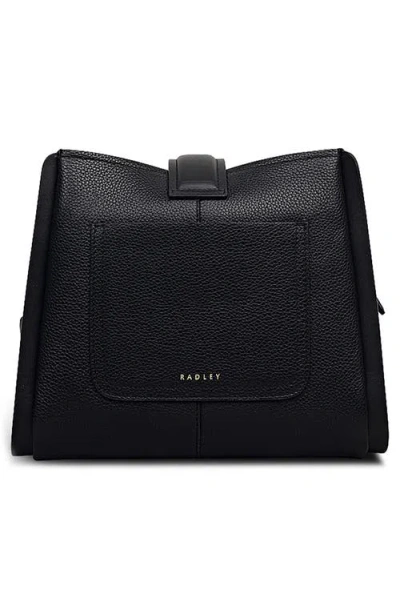 Radley London Radley Sloane Mews Leather Crossbody Bag In Black | ModeSens