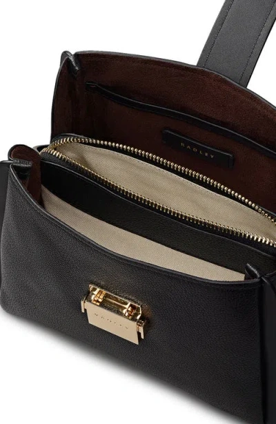 Radley London Radley Sloane Mews Leather Crossbody Bag In Black | ModeSens