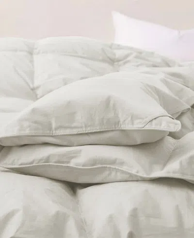 Unikome Comfort Goose Down Feather Comforter, Twin In Gray | ModeSens