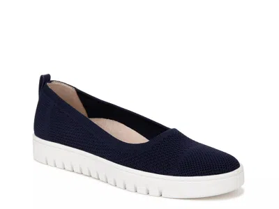 Vionic Wide Width Uptown Skimmer Knit Slipon In Blue | ModeSens