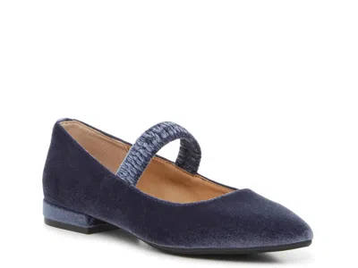 Kelly & Katie Alston Mary Jane Flat In Blue | ModeSens