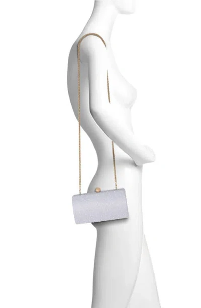 Jewel Badgley Mischka Heather Opal Crystal Minaudiere In Blue | ModeSens