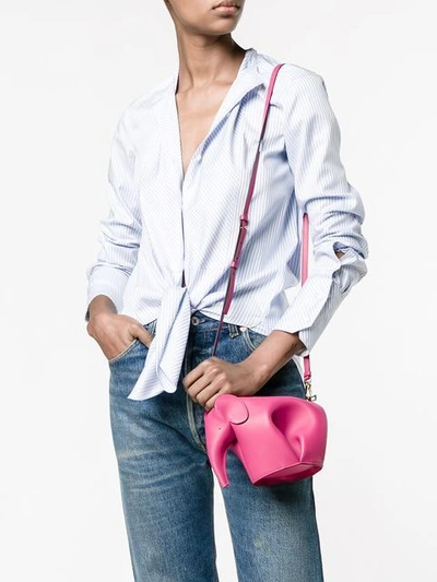Loewe 'mini Elephant' Crossbody Bag - Pink | ModeSens
