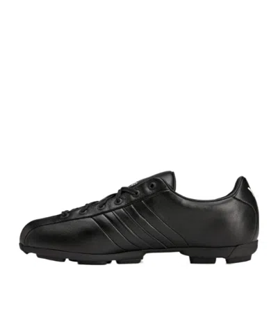 Y-3 Black Calf Leather Bos Taurus Athletic Sneakers In Multi | ModeSens