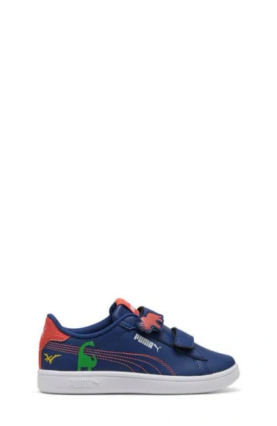 Puma Kids' Smash 3.0 Dino Sneaker In Multi | ModeSens