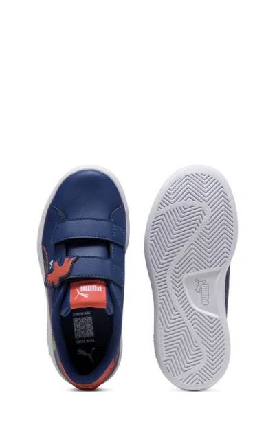 Puma Kids' Smash 3.0 Dino Sneaker In Multi | ModeSens