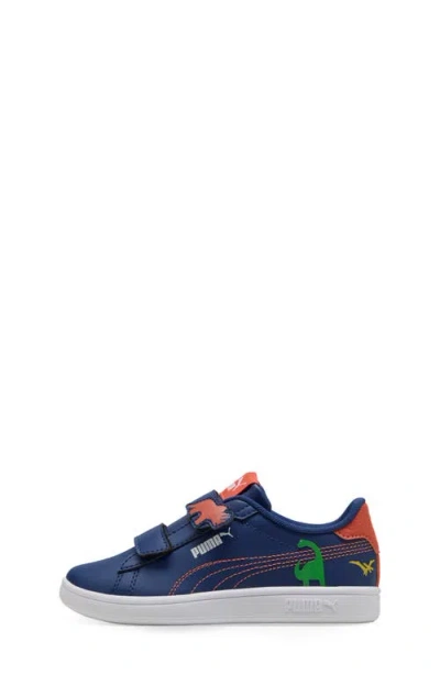 Puma Kids' Smash 3.0 Dino Sneaker In Multi | ModeSens