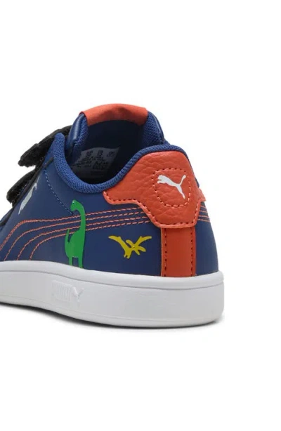 Puma Kids' Smash 3.0 Dino Sneaker In Multi | ModeSens