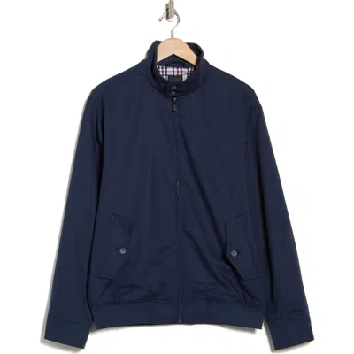 14th & Union Textured Bomber Jacket In Blue | ModeSens