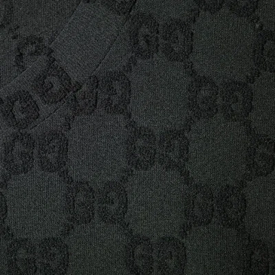 Gucci Gg Stretch Velvet Devor T-shirt In Black | ModeSens