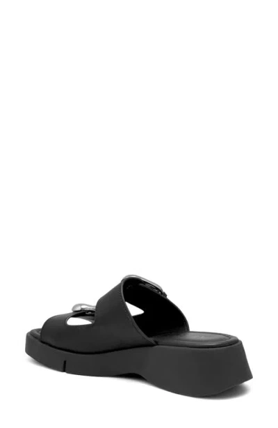 Aerosoles Faith Flatform Slide Sandal In Black | ModeSens