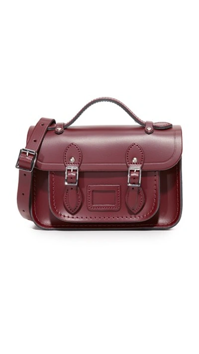 Cambridge Satchel Mini Satchel In Oxblood | ModeSens