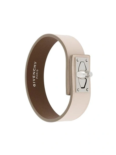 Givenchy Shark Lock Bracelet In Pink | ModeSens