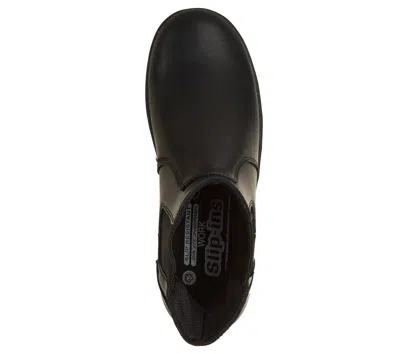Skechers Women's Slip-ins Work Slip-resistant: Ardaya Boots In Black ...