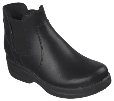 Skechers Women's Slip-ins Work Slip-resistant: Ardaya Boots In Black ...