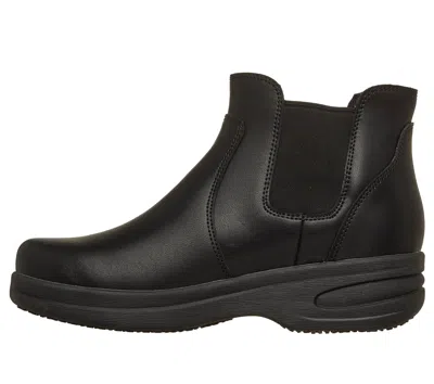 Skechers Women's Slip-ins Work Slip-resistant: Ardaya Boots In Black ...
