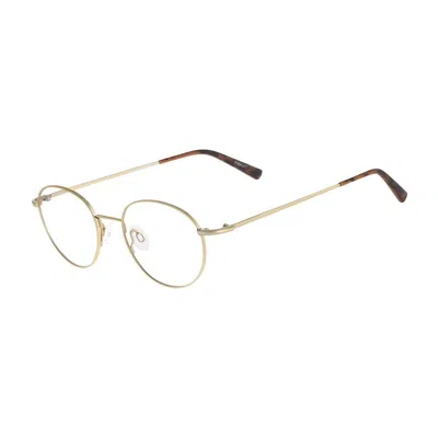 Flexon Edison 600 Round Titanium Frame Edison 600 Eyeglasses In Pink ...