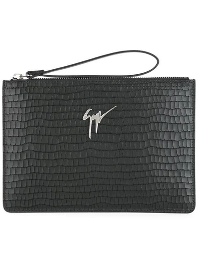 Giuseppe Zanotti Margery Hand Strap Clutch | ModeSens
