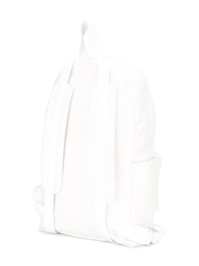 Off-white White Diagonal Spray Backpack | ModeSens