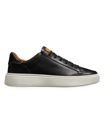 Allen Edmonds Oliver Stretch Lace Slip-on Sneaker In Black | ModeSens