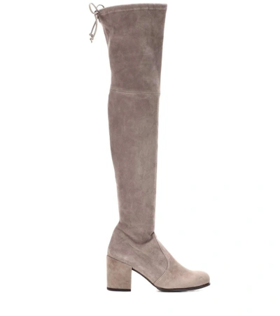Stuart Weitzman Tieland Suede Over-the-knee Boots | ModeSens