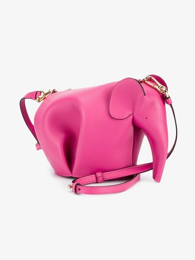 Loewe 'mini Elephant' Crossbody Bag - Pink | ModeSens