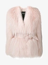 Balmain Raccoon Fur Jacket | ModeSens