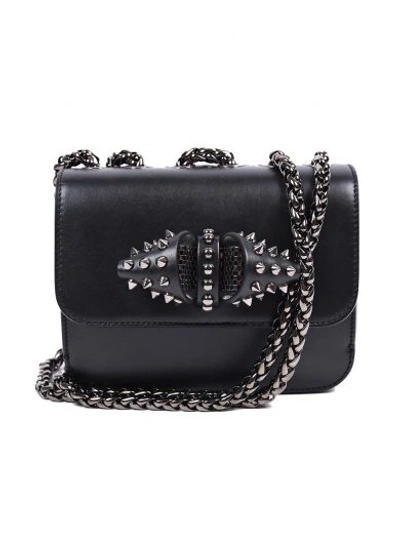 Christian Louboutin Louboutin Sweet Charyty Bag In Bblack/gun Metal ...