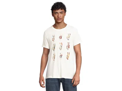 John Varvatos Multi Peace Hand Organic Cotton Graphic T-shirt In ...