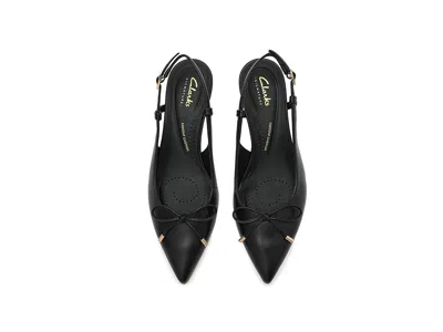 Clarks Zarey Bow In Black | ModeSens