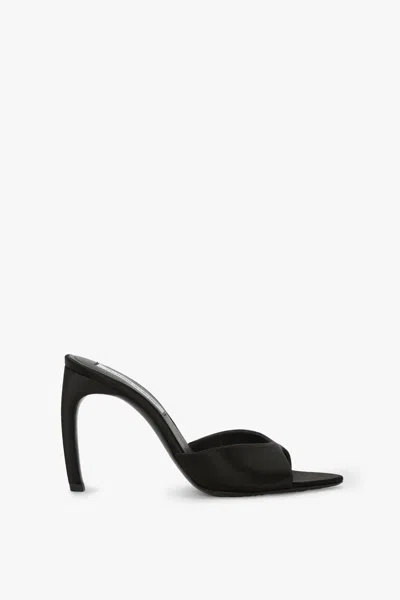 Victoria Beckham Harlow Open Toe Mules Black In Multi | ModeSens