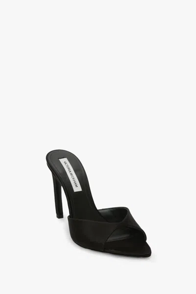 Victoria Beckham Harlow Open Toe Mules Black In Multi | ModeSens