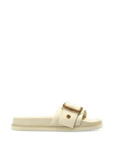 Allsaints Ellie Western Leather Sandals In Multi | ModeSens