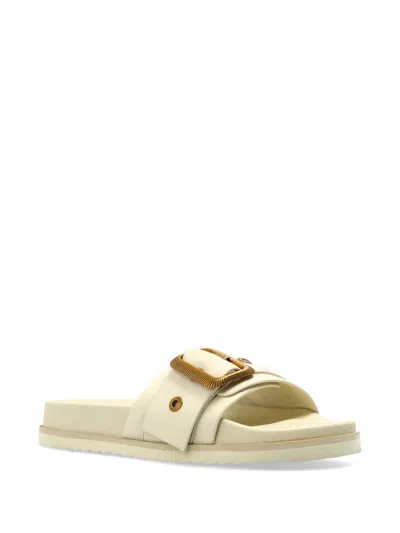 Allsaints Ellie Western Leather Sandals In Multi | ModeSens