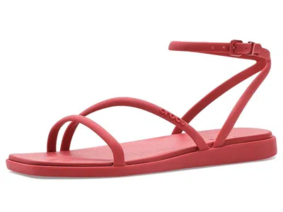 Crocs Miami Ankle Strap Sandals In Red | ModeSens