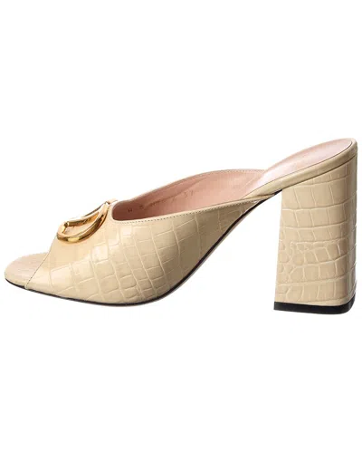 Valentino Garavani Valentino Vlogo Signature 95 Croc-embossed Leather ...