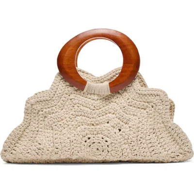 Dolce Vita Maren Knit Top Handle Bag In Brown | ModeSens