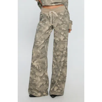 Princess Polly Dodie Wide Leg Camo Pants In Multi | ModeSens